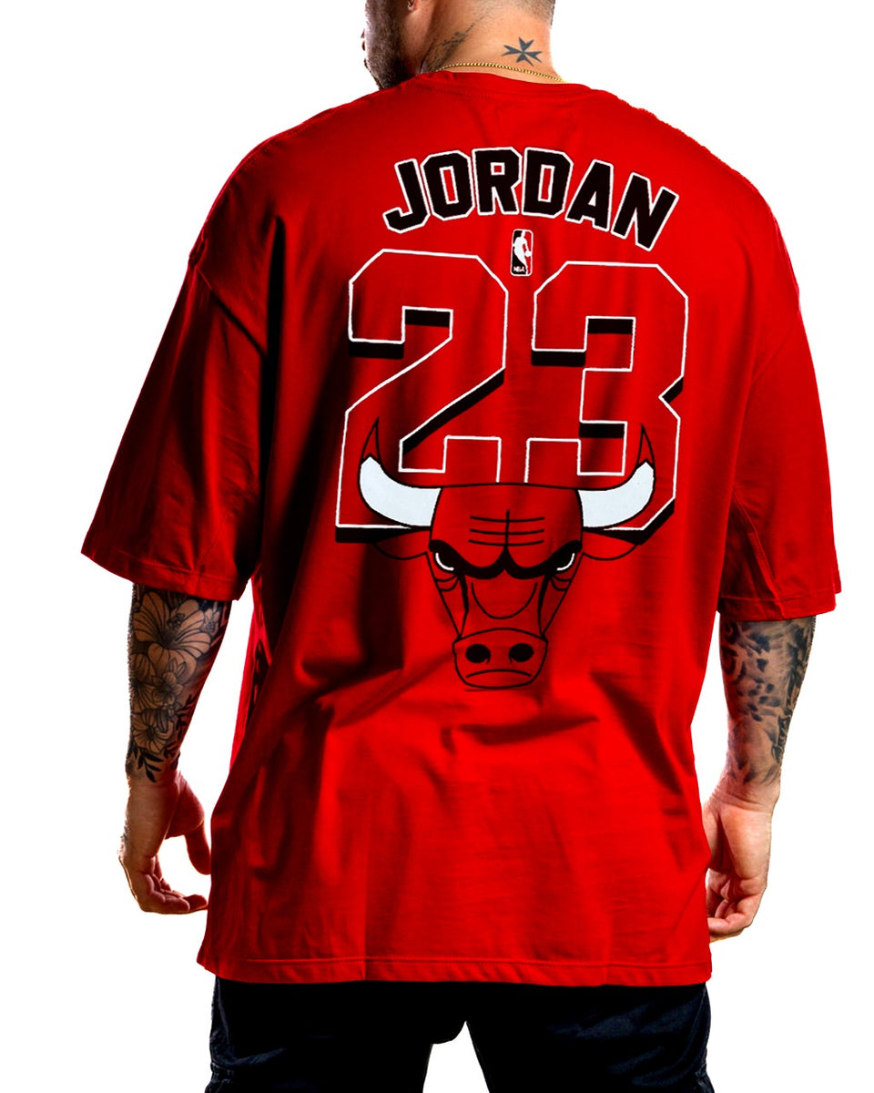 Oversize roja jordan 23 – Stark Brand