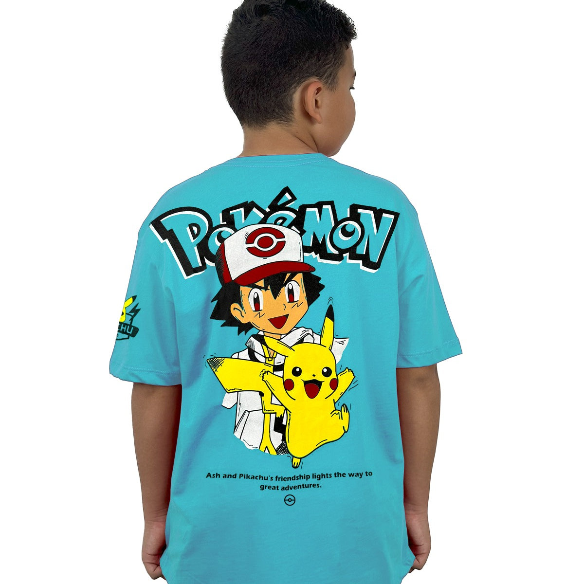Oversize Niño Pokemon Agua Marina – Stark Brand