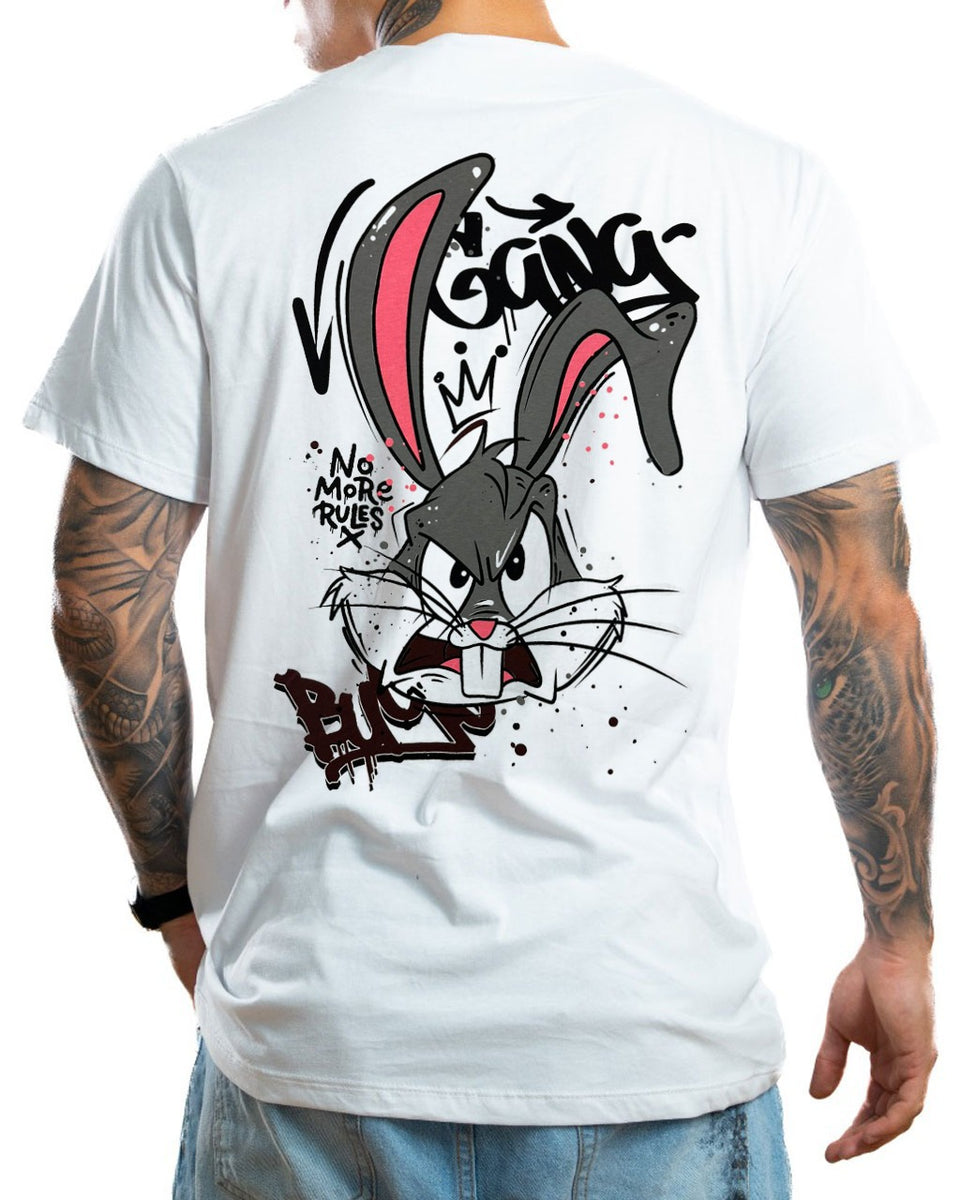 Camiseta Blanca Angry Bugs – Stark Brand