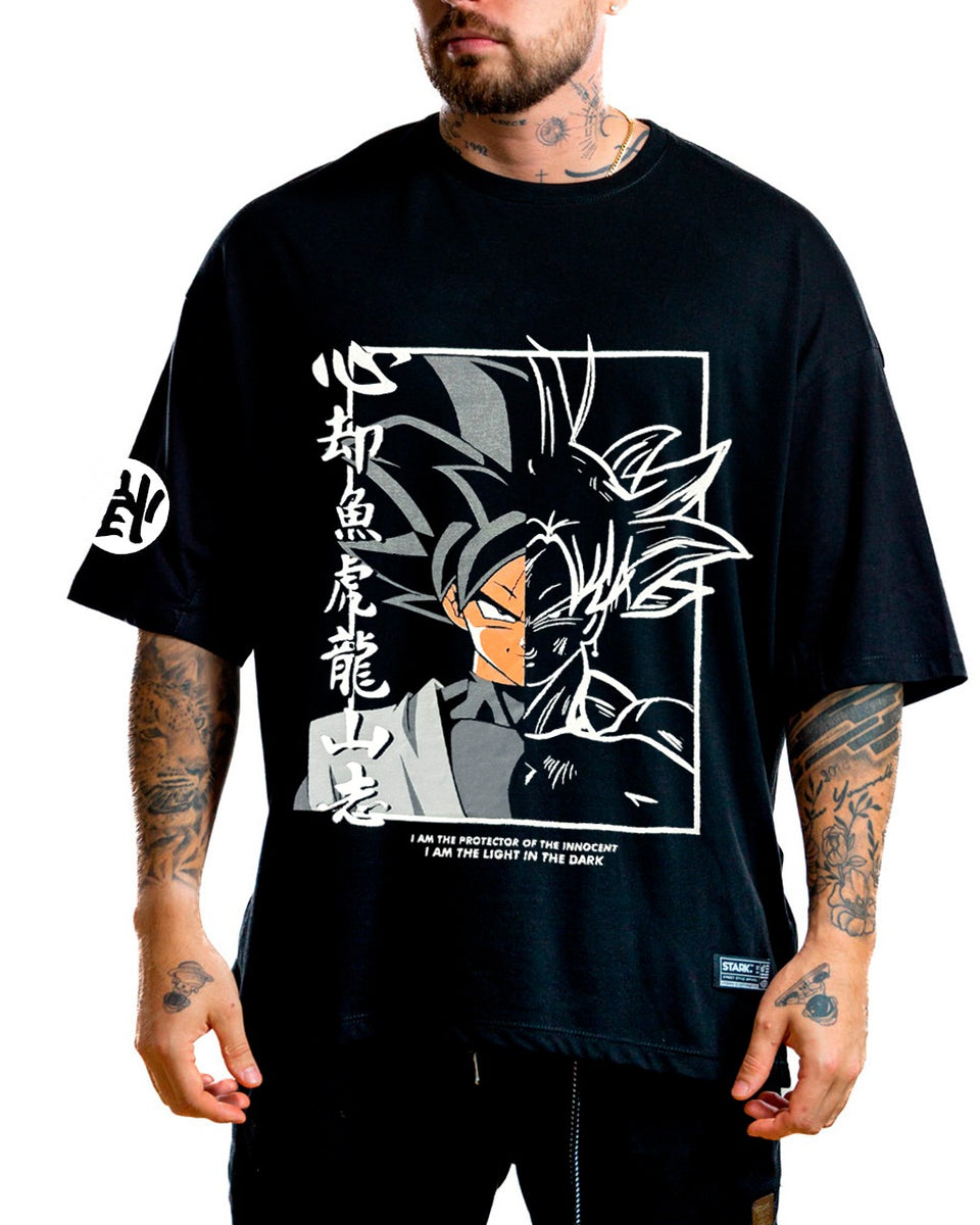 Oversize Negra Gokú – Stark Brand
