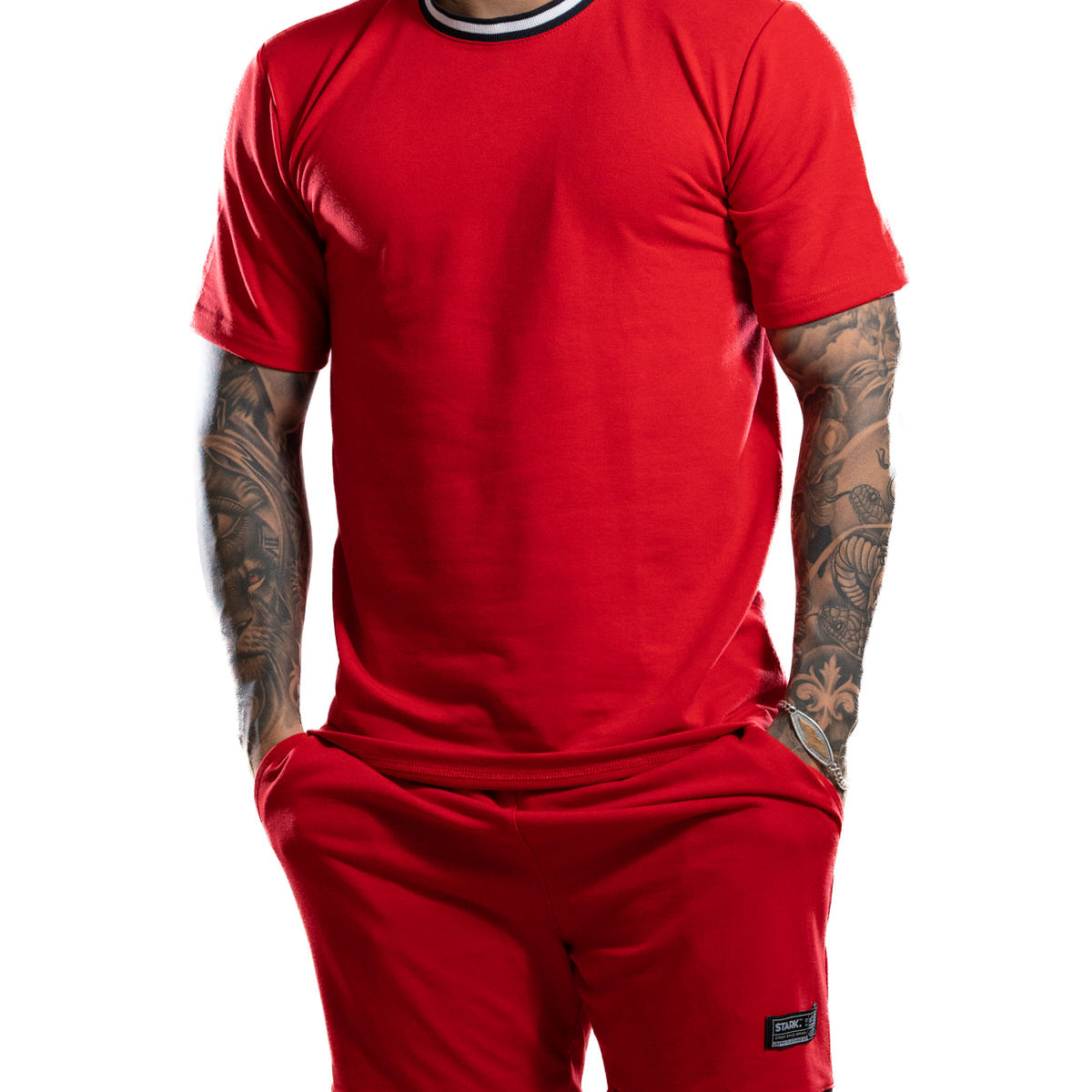 Conjunto rojo rib – Stark Brand