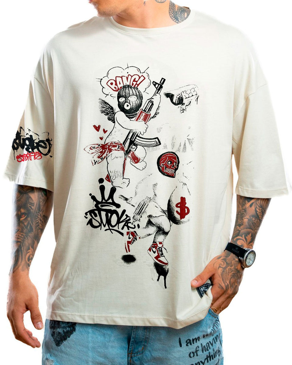 Oversize Beige angel – Stark Brand